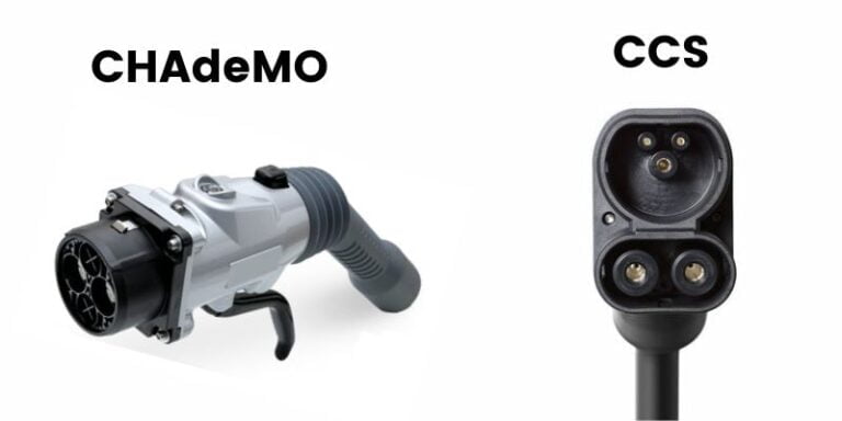 Types of electric car charging connectors and plugs