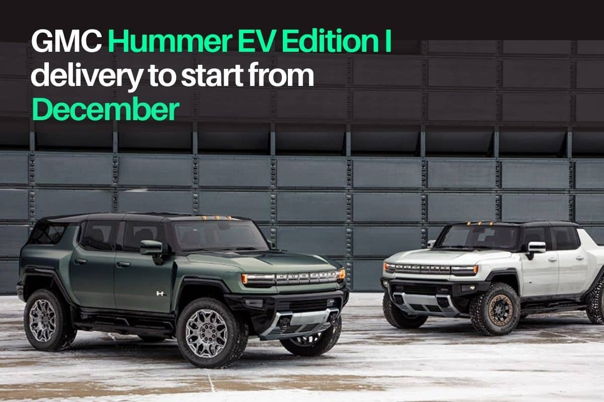 GMC Hummer EV Edition I delivery to start from December 21: GMC