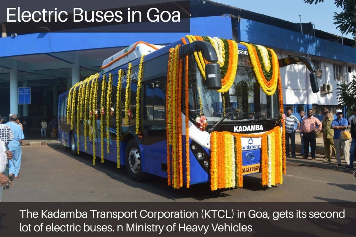 Transport Corporation in Goa gets a Second Lot of Electric Buses: KTCL