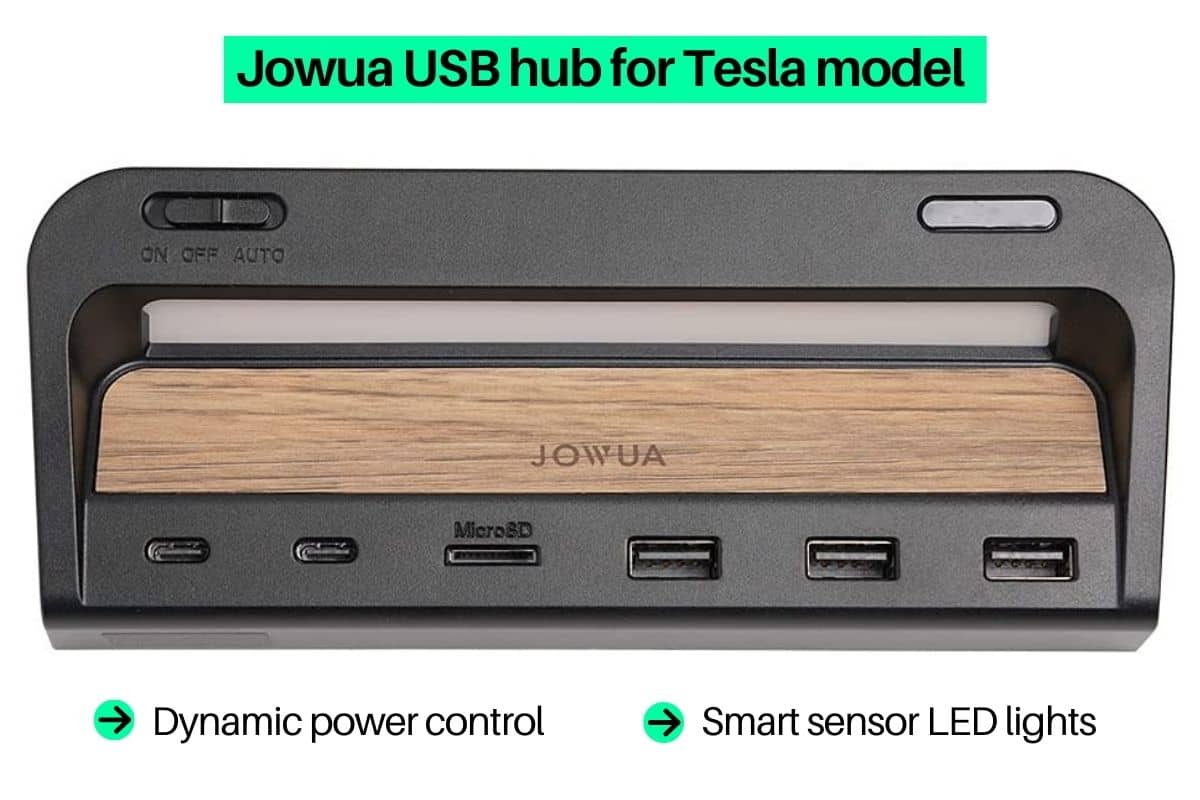 Best Tesla USB Hubs for Tesla Model 3, Model Y, and More: Features
