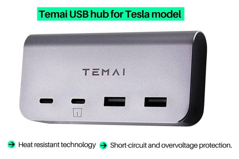 Best Tesla USB Hubs for Tesla Model 3, Model Y, and More: Features