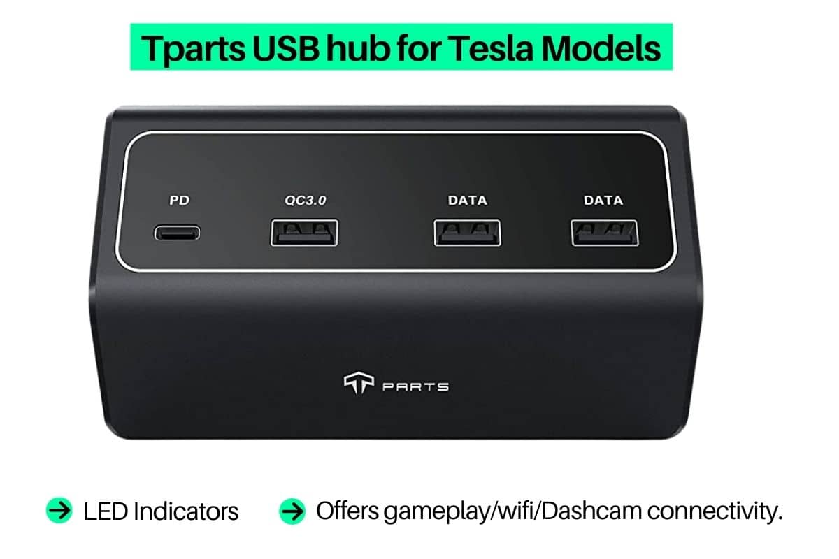 Best Tesla USB Hubs for Tesla Model 3, Model Y, and More: Features