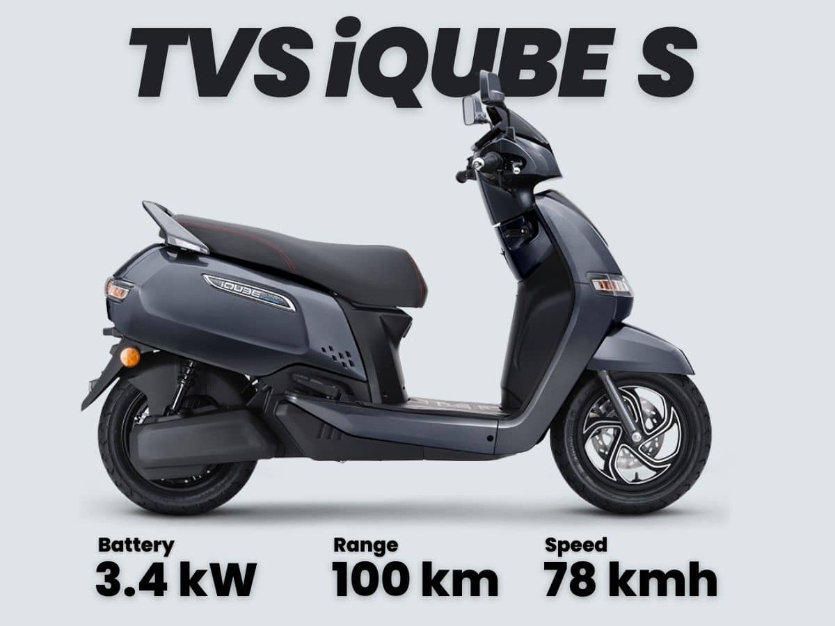 Three Variants of TVS iQube electric scooters launched in India: TVS EV