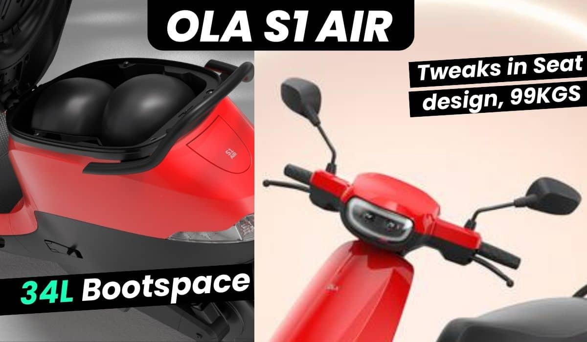 Ola S1 Air: Most Affordable Electric Scooter in India - What's New?