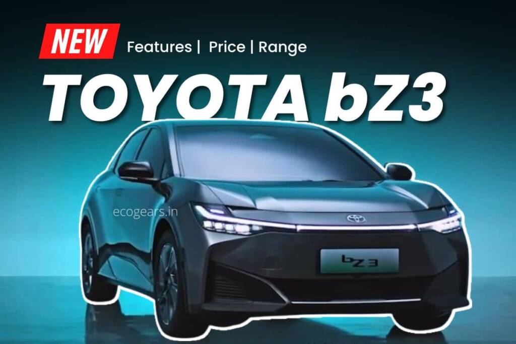 Toyota bZ3 Electric Sedan is the rival of the Tesla Model 3