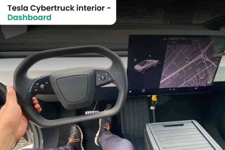 Tesla Cybertruck Interiors Revealed | See 2023 images