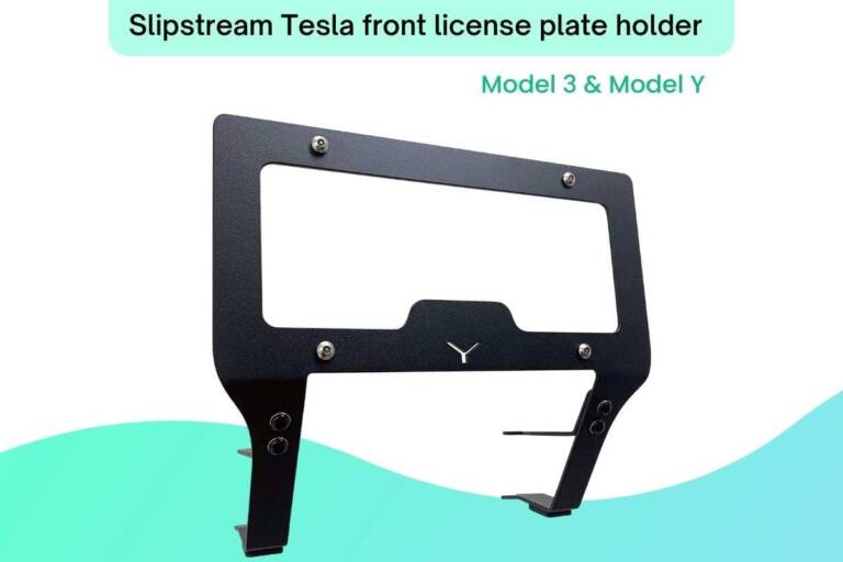 Tesla Front License Plate Frames and Holders for Model 3 & Y