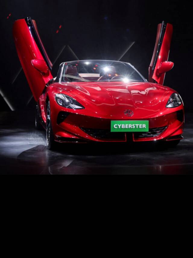 MG Cyberster unveiled in India: 7 Key highlights