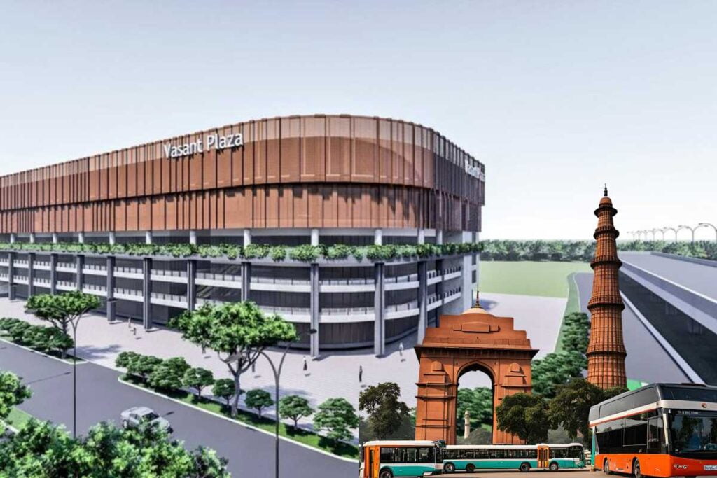 Delhi Unveils Groundbreaking Multi-level Electric Bus Depot